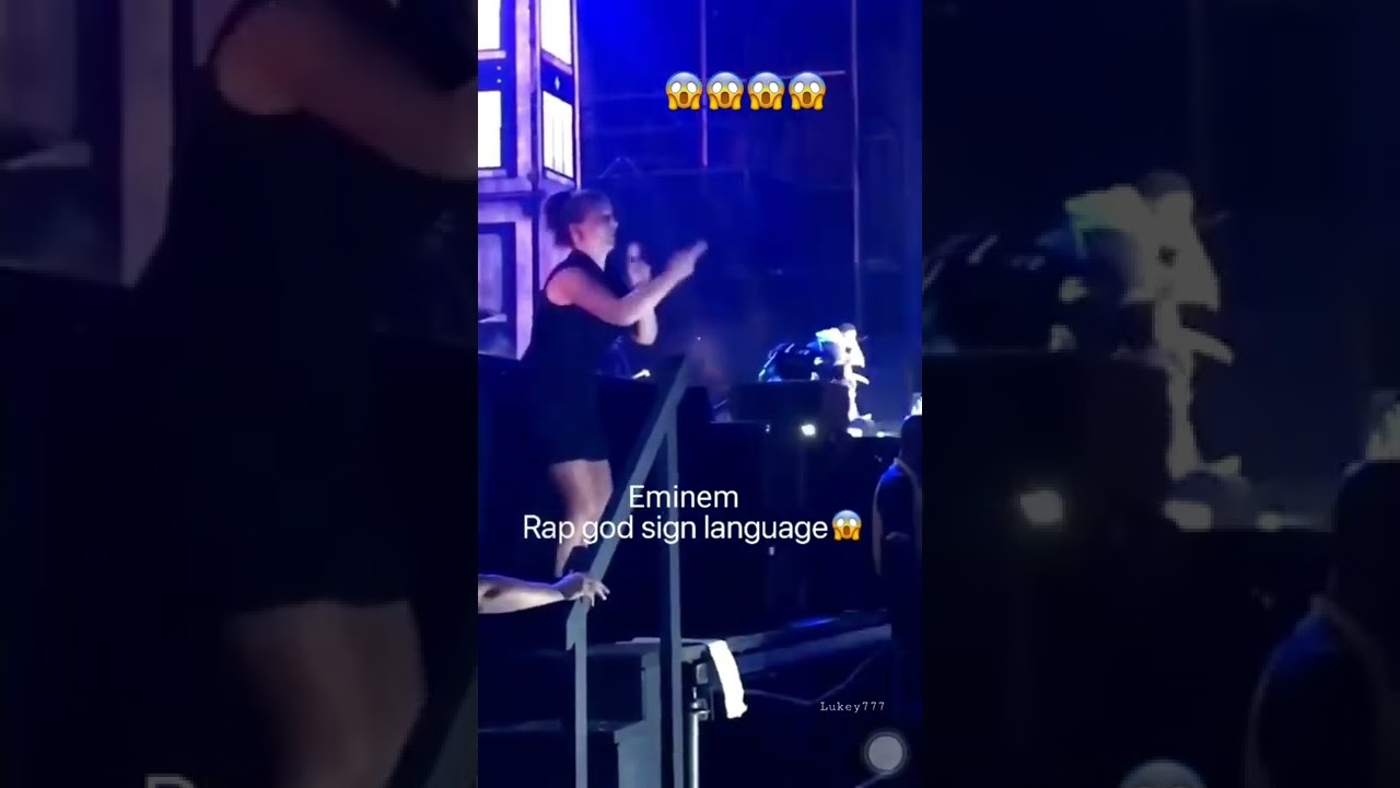 Rap God sign language #shorts #youtube #eminem #rap #rapgod - YouTube
