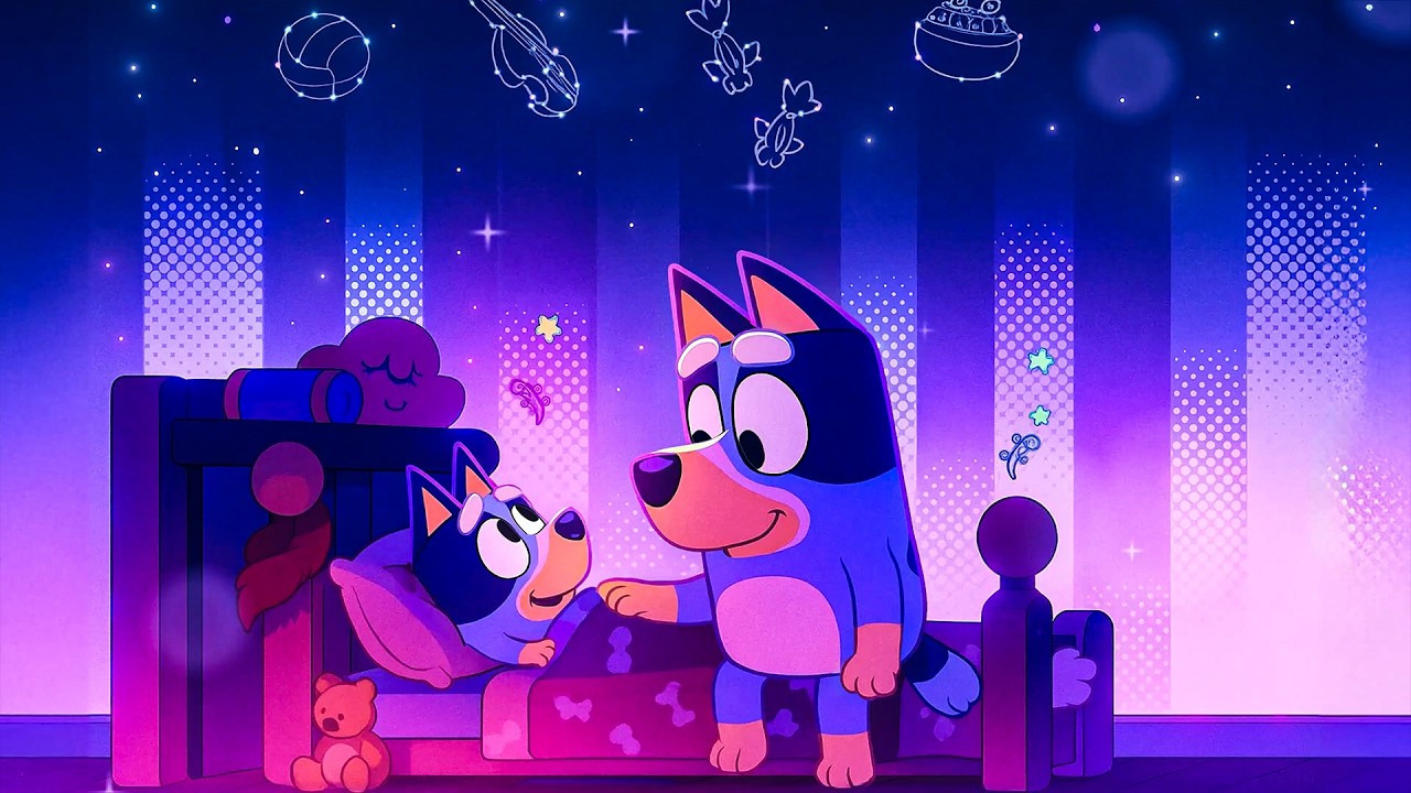 Bluey's Bedtime Magic 🌌🧸 Full Body & Mind Healing 💤 Erase Stress ...