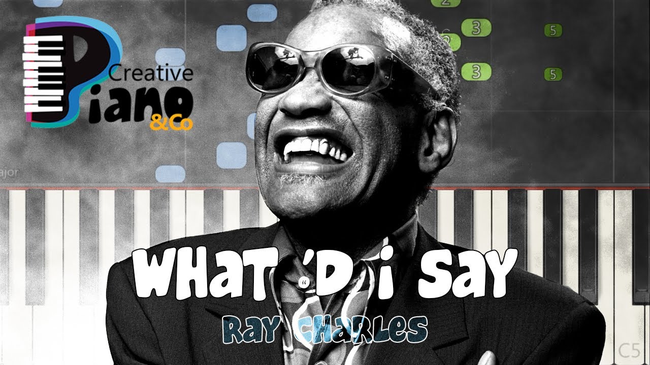 What'd I Say - Ray Charles - Accompagnement au piano - YouTube