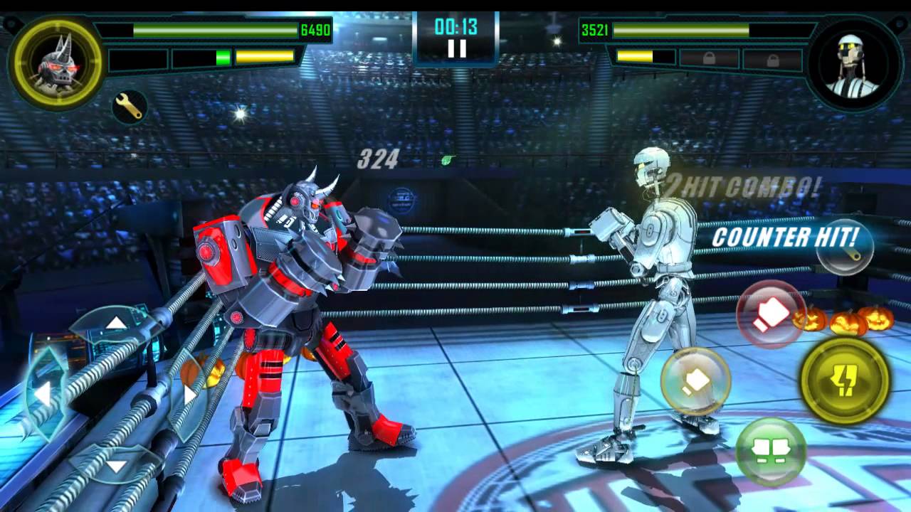 Real Steel WRB Fiend VS Albino NEW ROBOT UPDATE Halloween - YouTube