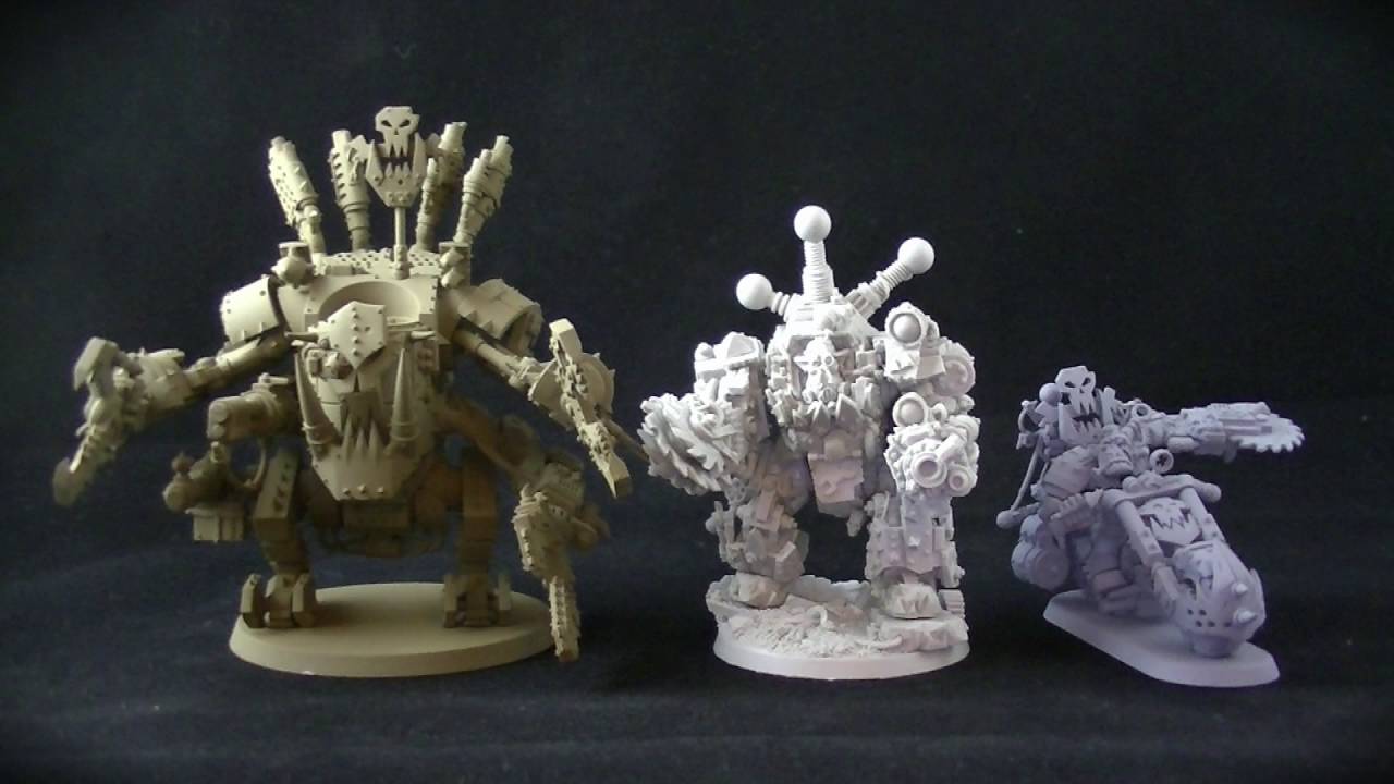 Kromlech Orc Mech-Boss in Kustom Mecha-Armour Part 2 - YouTube