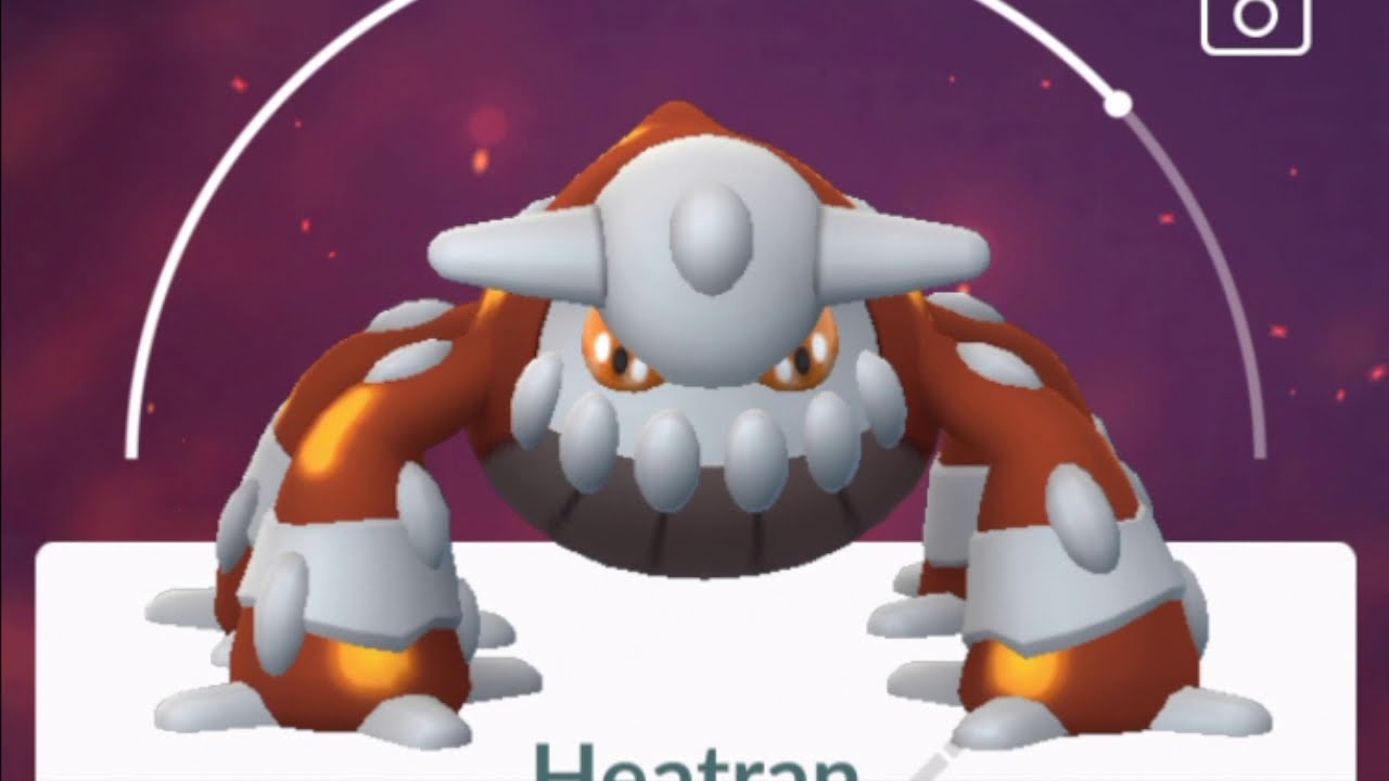 Pokemon GO Heatran Pokedex 360 Degree View - YouTube
