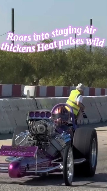 Nitro Burner Rolls In Heat Rises - YouTube
