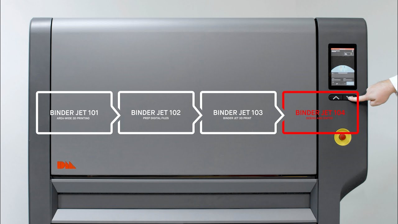 Binder Jetting 104 - Debind and Sinter - YouTube