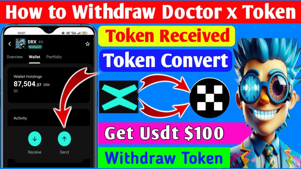 How to withdraw drx token | How to withdraw doctor x token | Doctor x ...