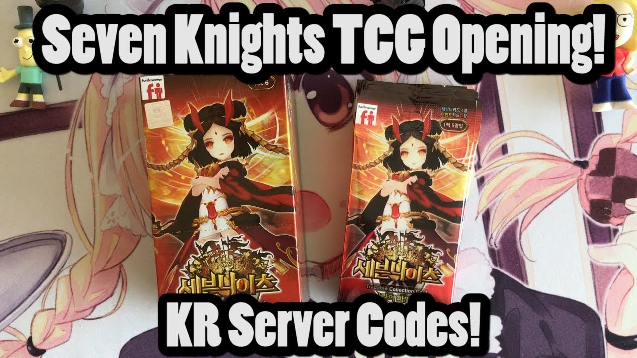 Seven Knights TCG Opening! Free KR Codes! - Ultra Rare Pull! - YouTube