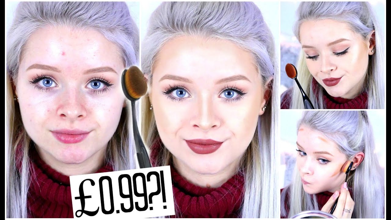 99p TOOTHBRUSH MAKEUP BRUSH?! | sophdoesnails - YouTube