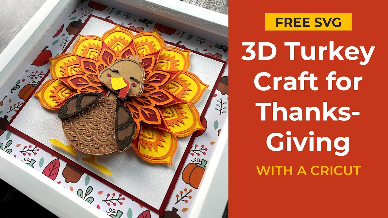 How CUTE is this Little Thanksgiving Turkey?? 🦃 Easy Thanksgiving Craft ...