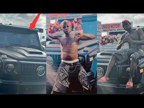 Portable Splash 400 Million Naira on a Brand New G-Wagon like Davido ...