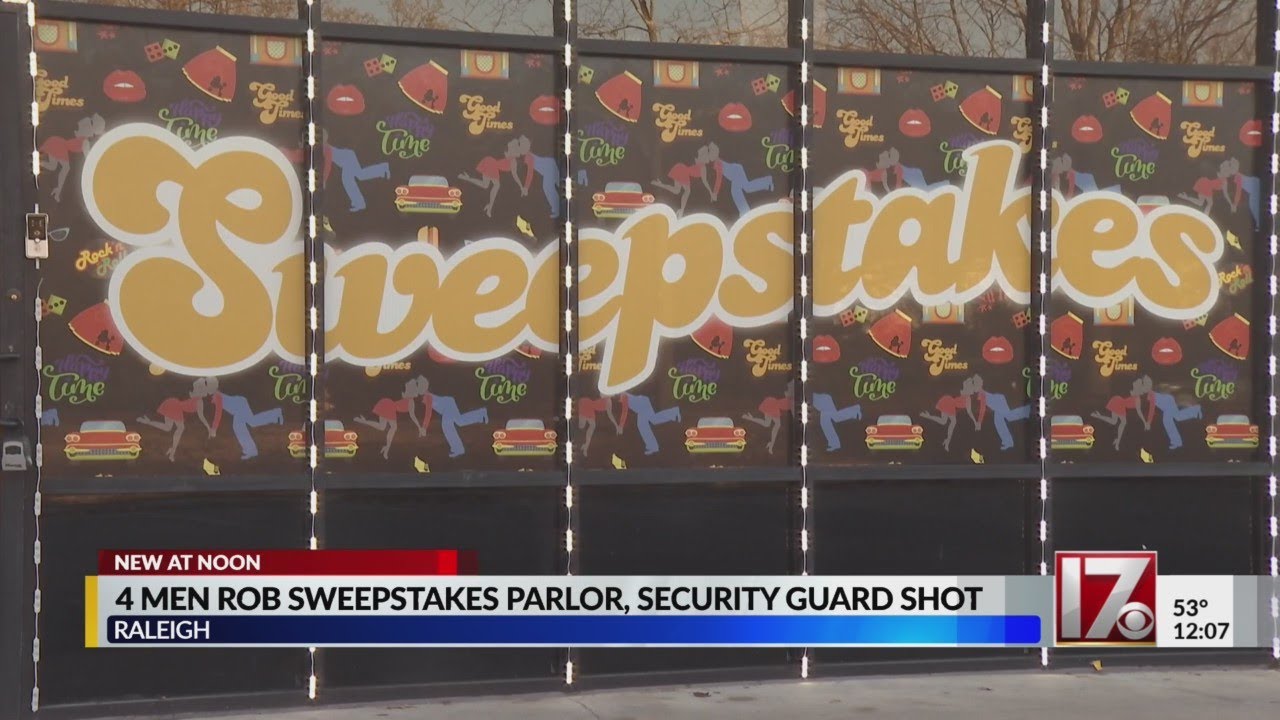 4 men rob Raleigh sweepstakes parlor, shoot security guard, police say ...