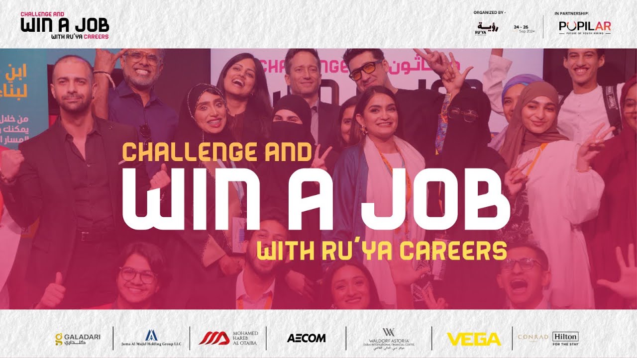 Ru’ya Careers 2024 - Challenge And Win A Job by Pupilar - YouTube