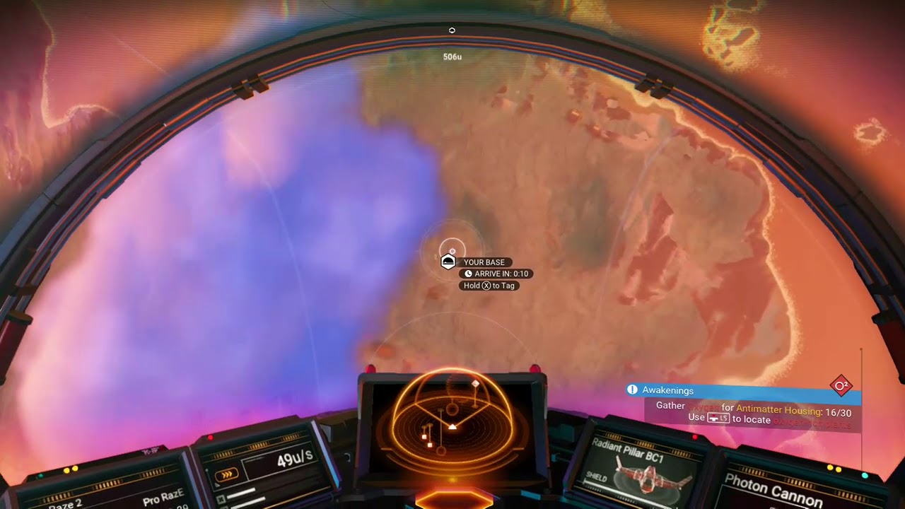 Crafting Warp Cell & Antimatter Housing - No Man's Sky - YouTube