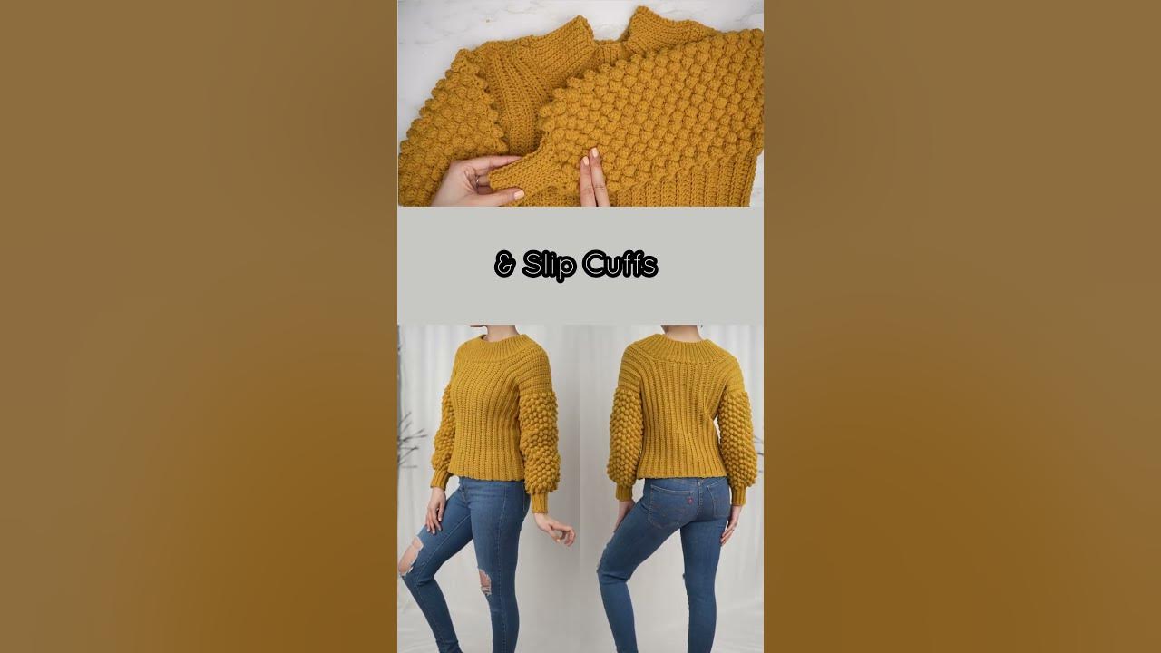 How To Crochet A Sweater In 4 Easy Steps crochet knitpattern how-to-crochet-a-sweater-in-4-easy-steps-crochet-knitpattern