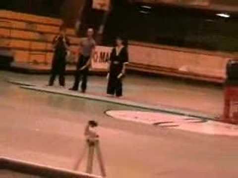 World Nunchaku Champion Khalid Affara no.1 Freestyle - YouTube