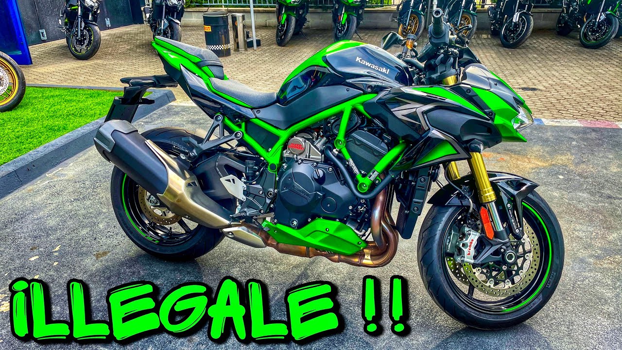 PROVA ZH2 SE 2022 IN KAWASAKI SONO PAZZI !! - YouTube