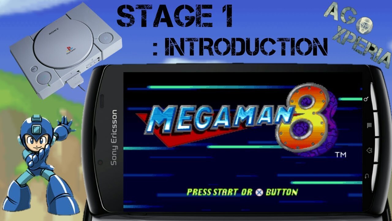 MEGA MAN 8 : Stage Introduction ( PLAYSTATION EMULATOR ) - YouTube
