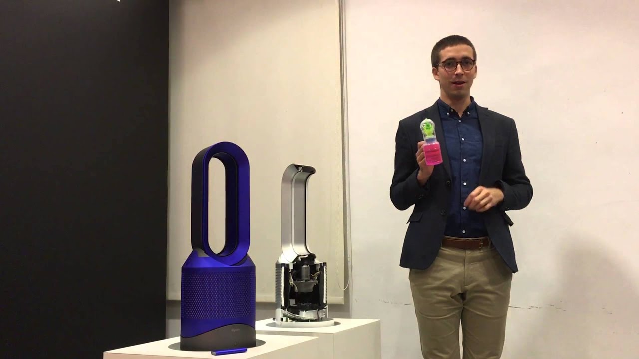 dyson pure hot+cool HP01 集中輸送與擴散模式 - YouTube