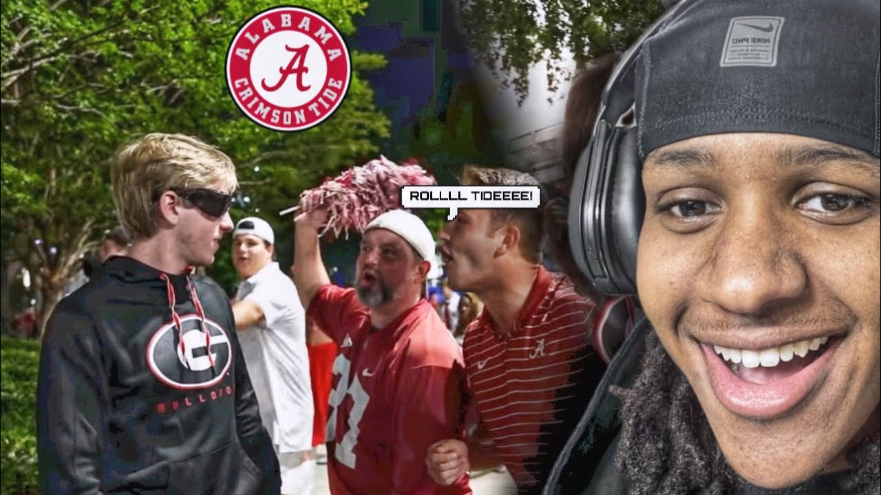 Snarp Came To My School! Georgia Fan Trolls Alabama - YouTube