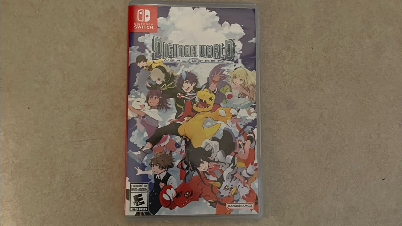 Unboxing Digimon World Next Order - Nintendo Switch - YouTube