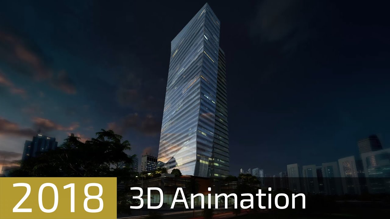 The E18teenth Tower | 3D Animation Walkthrough - YouTube