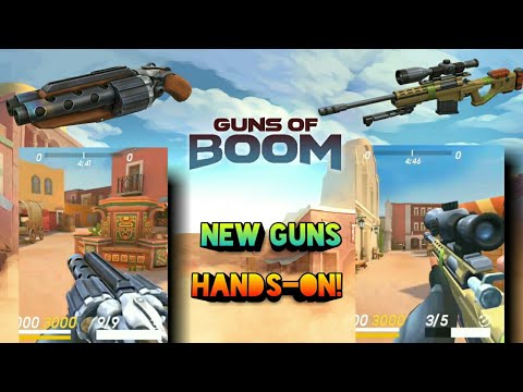 New guns! Barracuda and Trejo ace | Hands-on || Guns Of Boom - YouTube