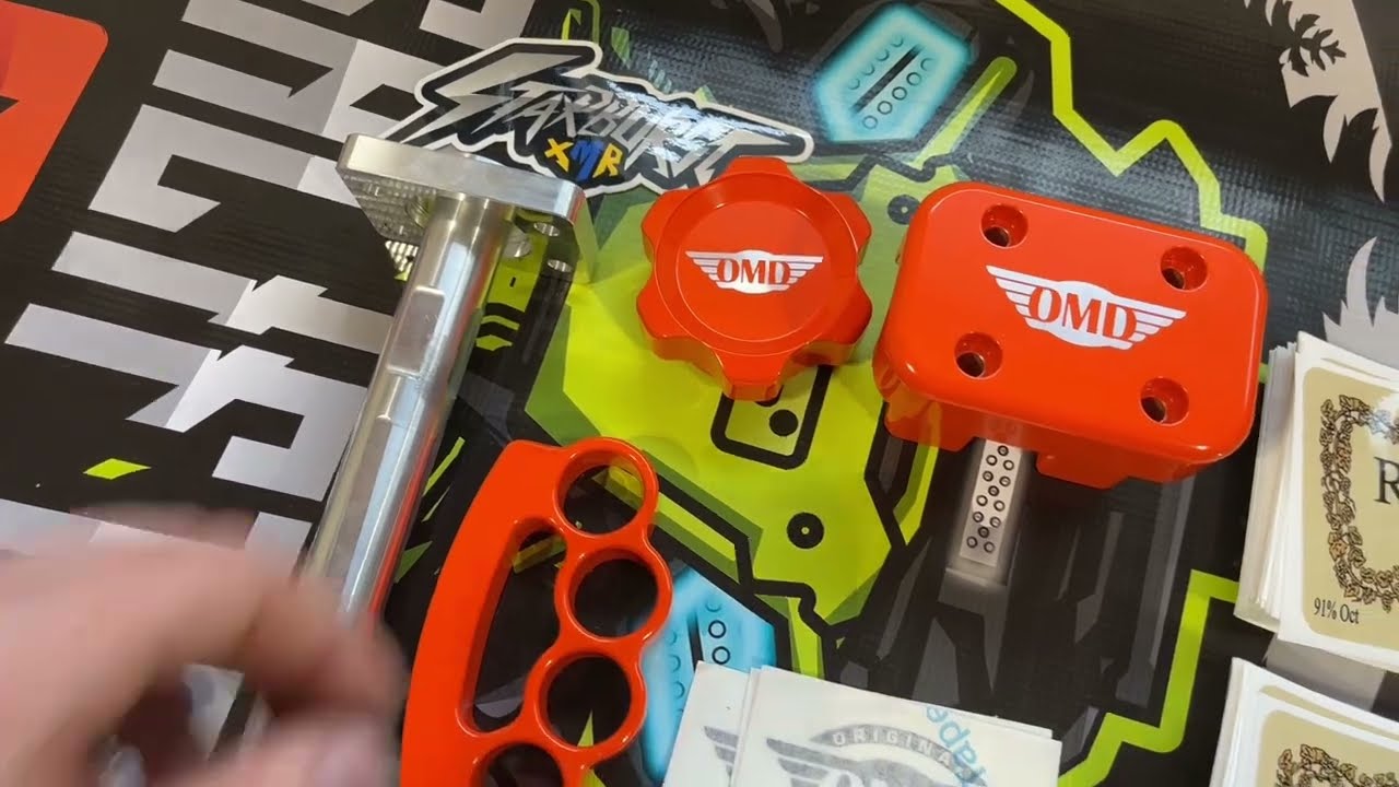 2022 Can-Am Renegade XMR 1000R OMD Bar Risers, Stem Brace, Gas Cap And ...