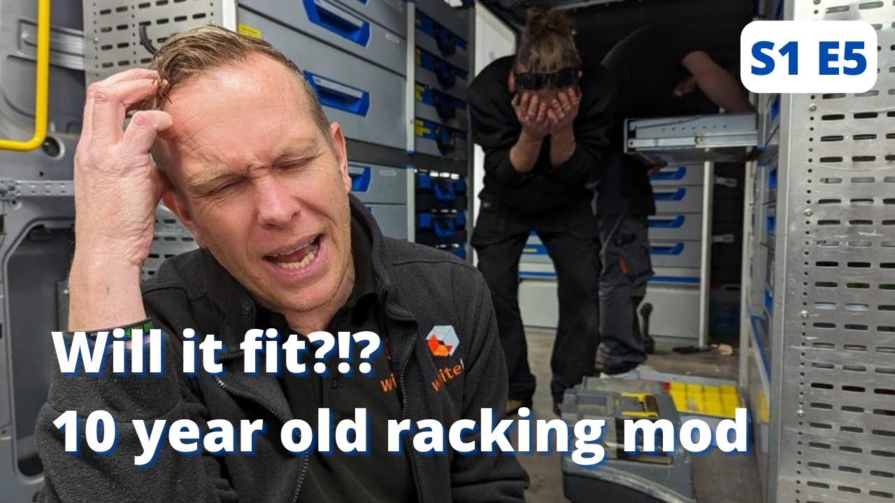 Auto Locksmith van Sortimo racking modification - YouTube