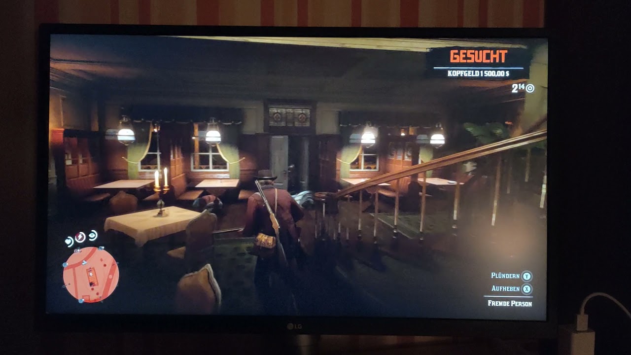 Der Saloon in Rhodes (RDR2) - YouTube