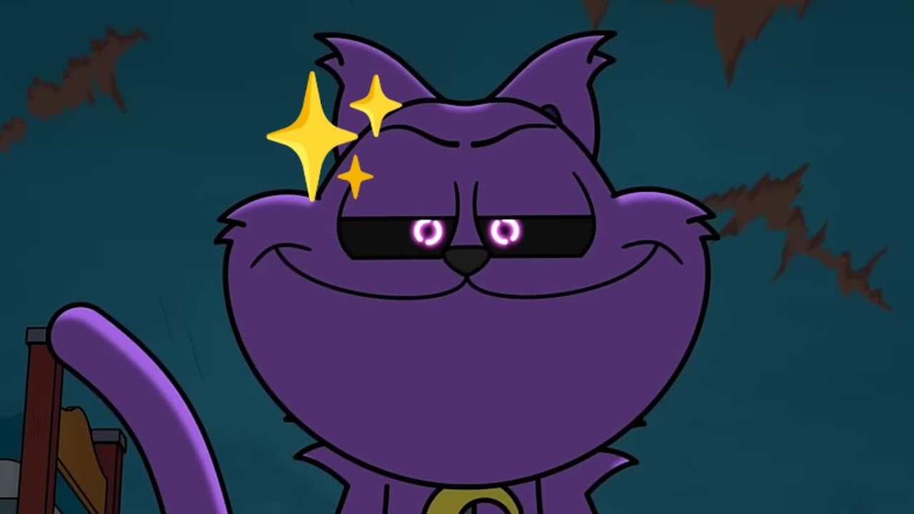 gametoons catnap being evil for 2 minutes and 44 seconds - YouTube