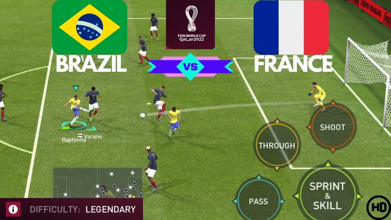 Brazil Vs France Fifa 2022 World Cup Final The Battle For Football