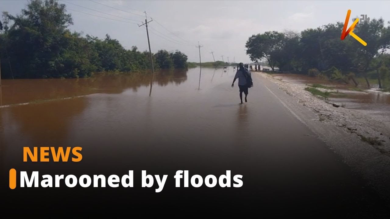 Lamu-Garsen road in Tana River cut off by heavy floods leaving ...