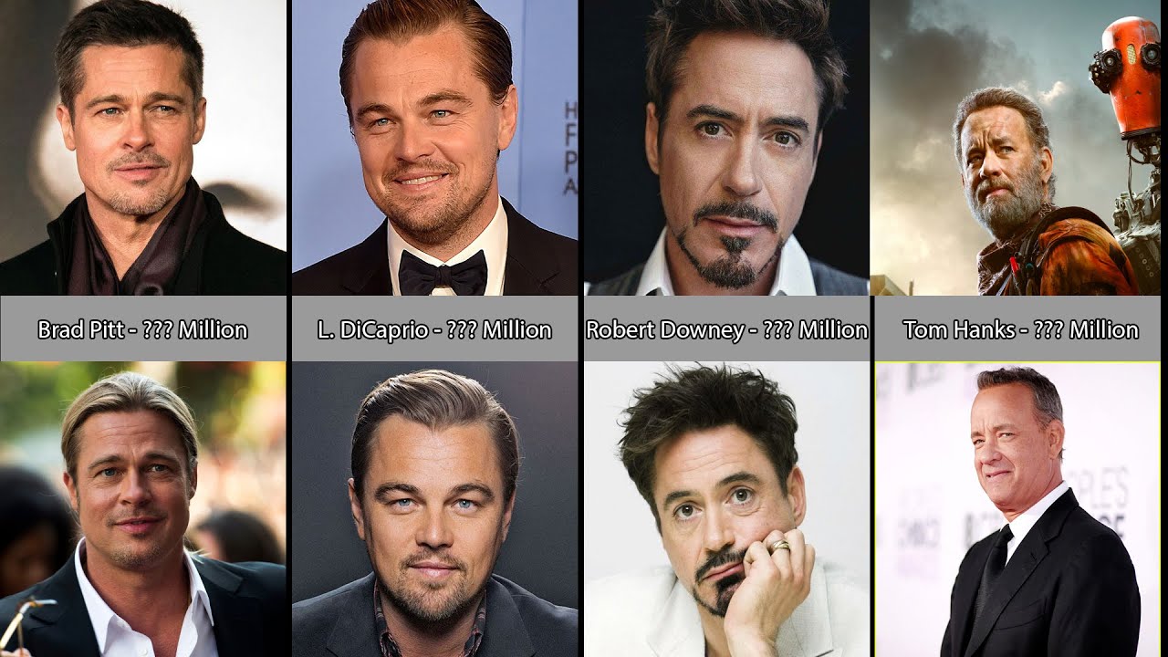Top 50 Richest Actors - YouTube
