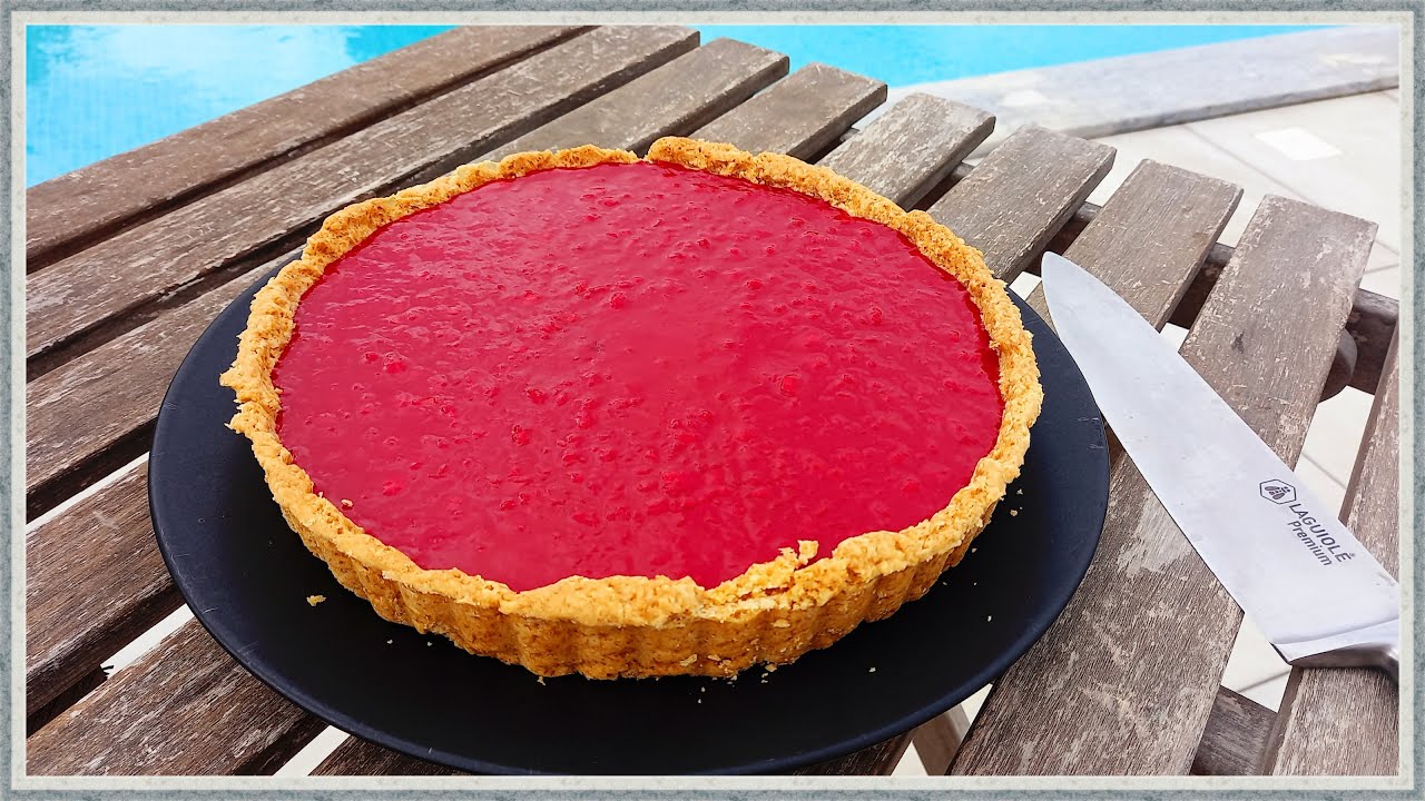 Pink Praline Tart Recipe - YouTube