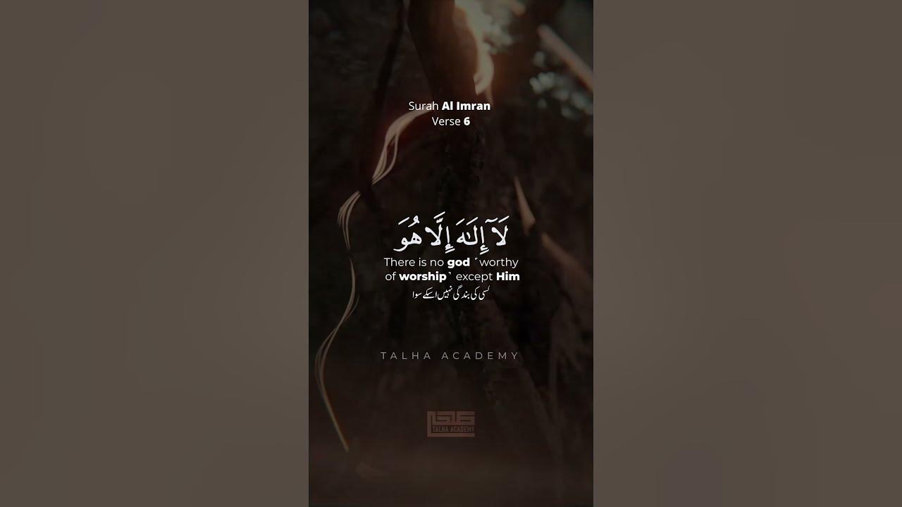 Surah Al Imran Verse 6 - Abdul Rahman Mossad عبدالرحمن مسعد - Talha Academy Live - YouTube