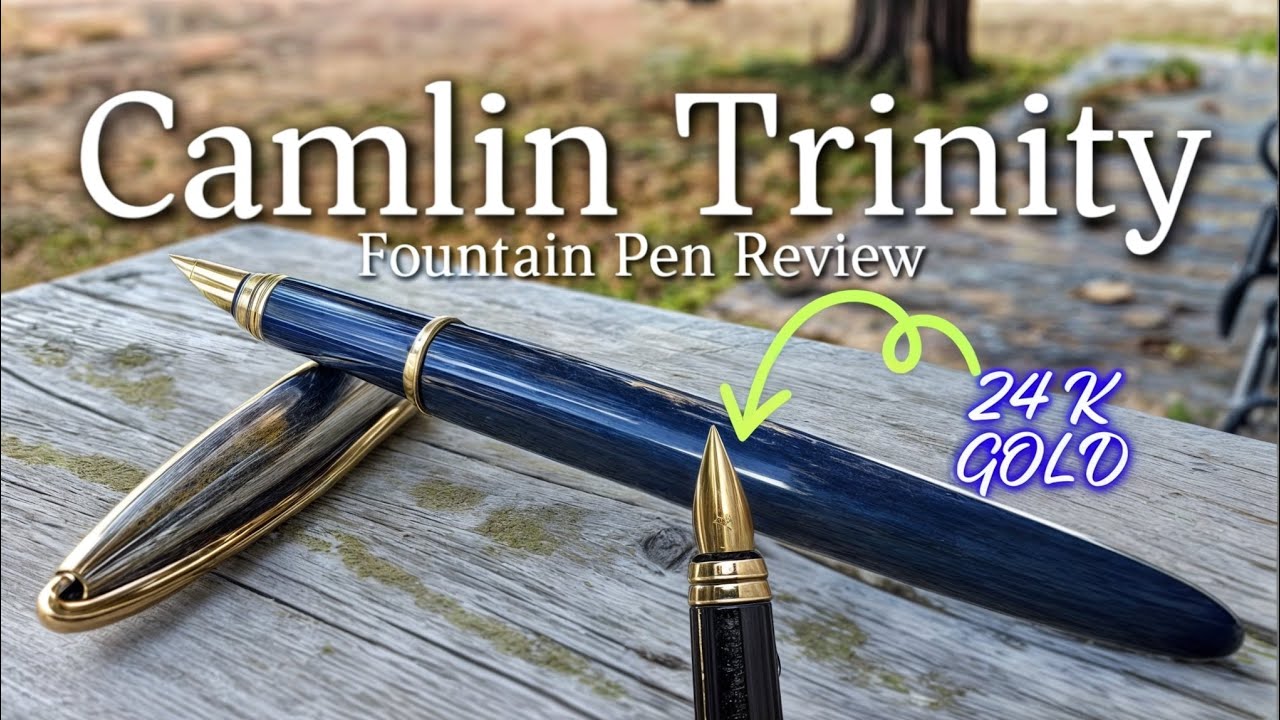 🔥 EXCLUSIVE! Camlin Trinity Fountain Pen Review & Unboxing: A Game ...