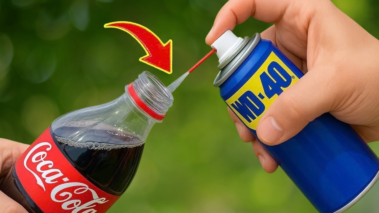 WD 40 and Coca Cola Hack Will Blow Your Mind! 🤯 Secret Uses You Never ...
