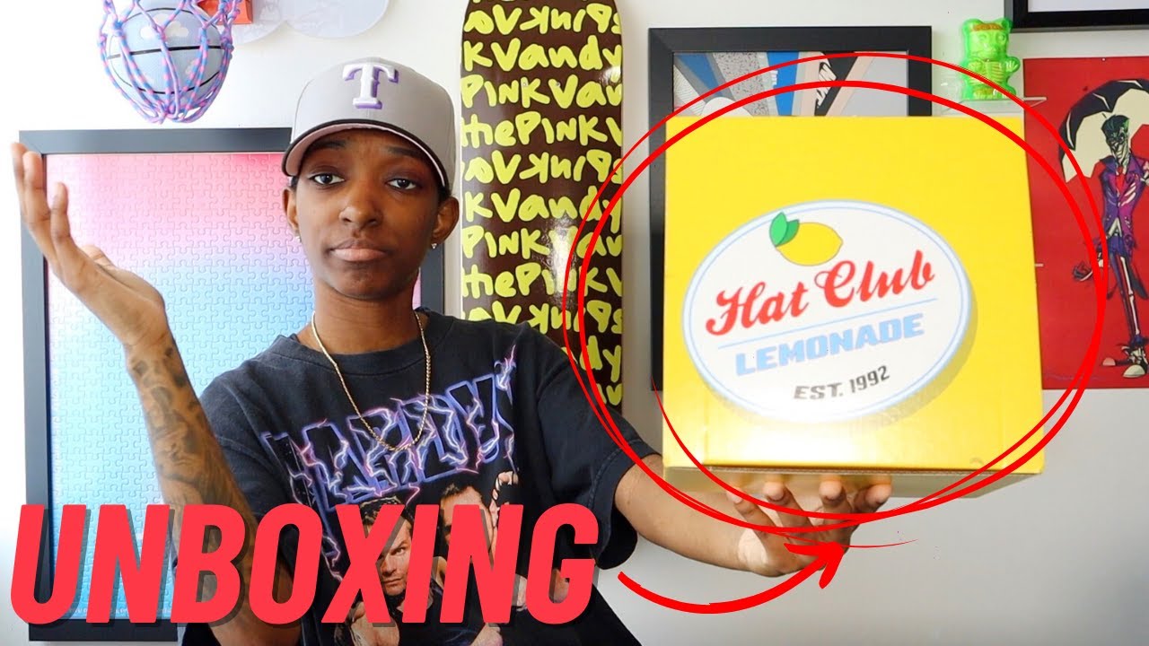 Hat Club Lemonade Pack Unboxing 🍋 - YouTube