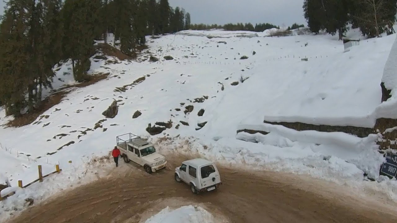 Snow-Covered Off-Road Trails || बर्फ में 4x4 का दम || - YouTube