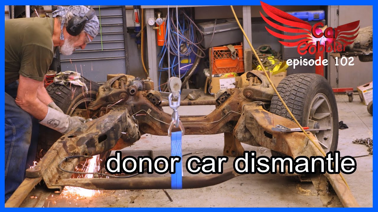 how to prepare a donor car for a future project - YouTube