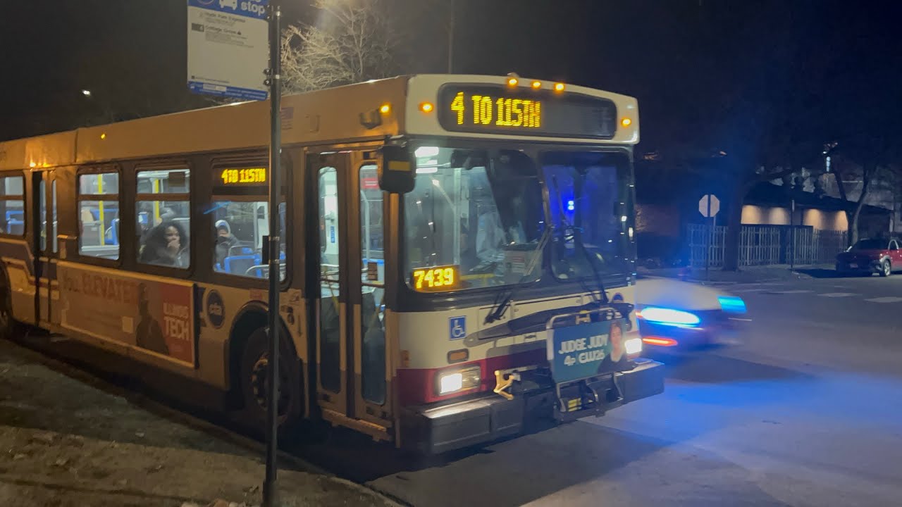 CTA Bus Ride On Route 4 Cottage Grove From South Water To 53rd Street ...