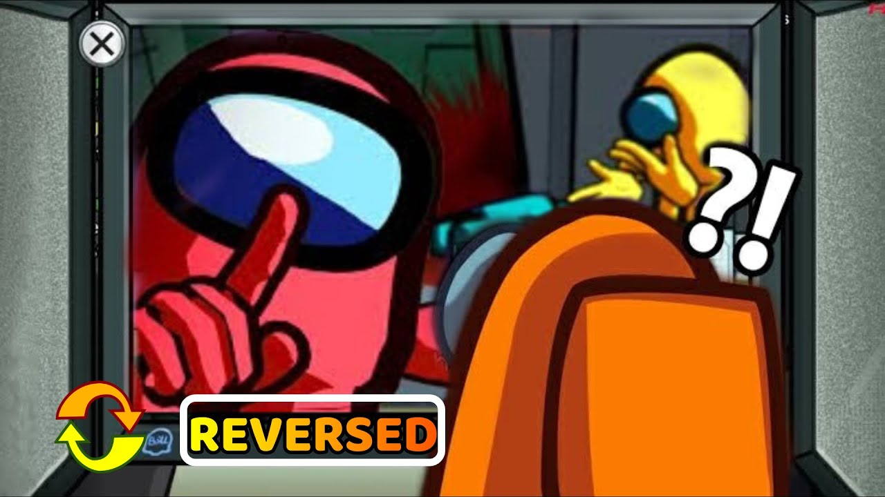 *NEW VR GAME PLAY TRAILER* but its *REVERSED*- Among Us New Update ...