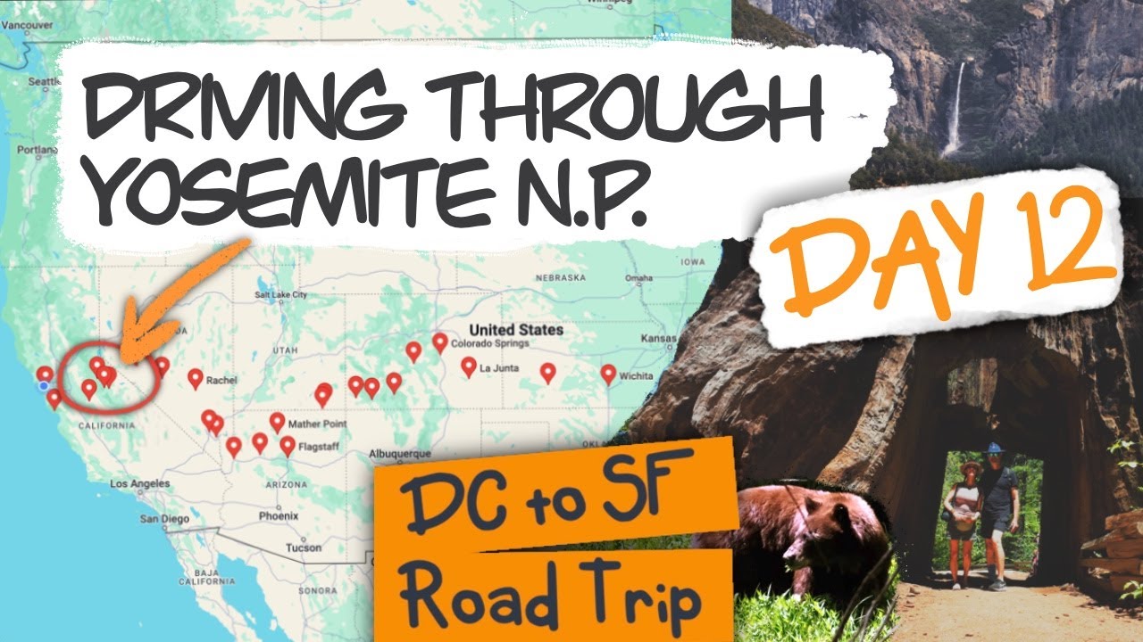 Driving through Yosemite National Park | USA ROADTRIP - YouTube