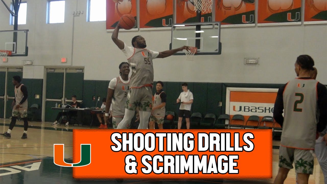 Hurricanes Practice Shooting Drills, 1-on-1s and Scrimmage 🏀 "Smart ...