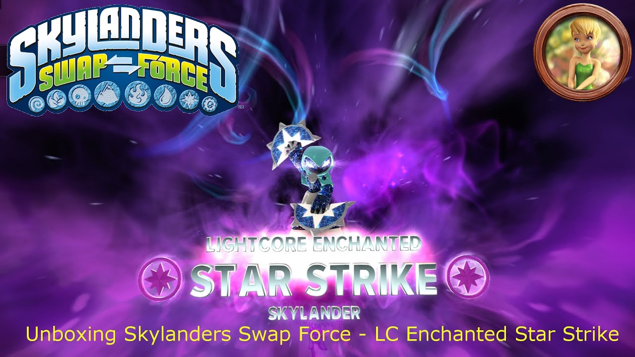 Unboxing Skylanders Swap Force - LC Enchanted Star Strike - YouTube