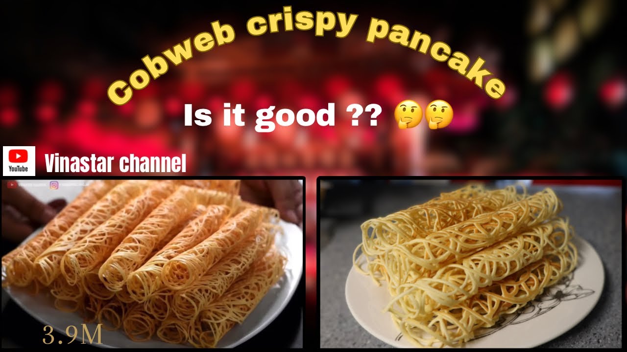 This is how I made my Cobbweb crispy pancake 😄😄@VinastarChannel - YouTube