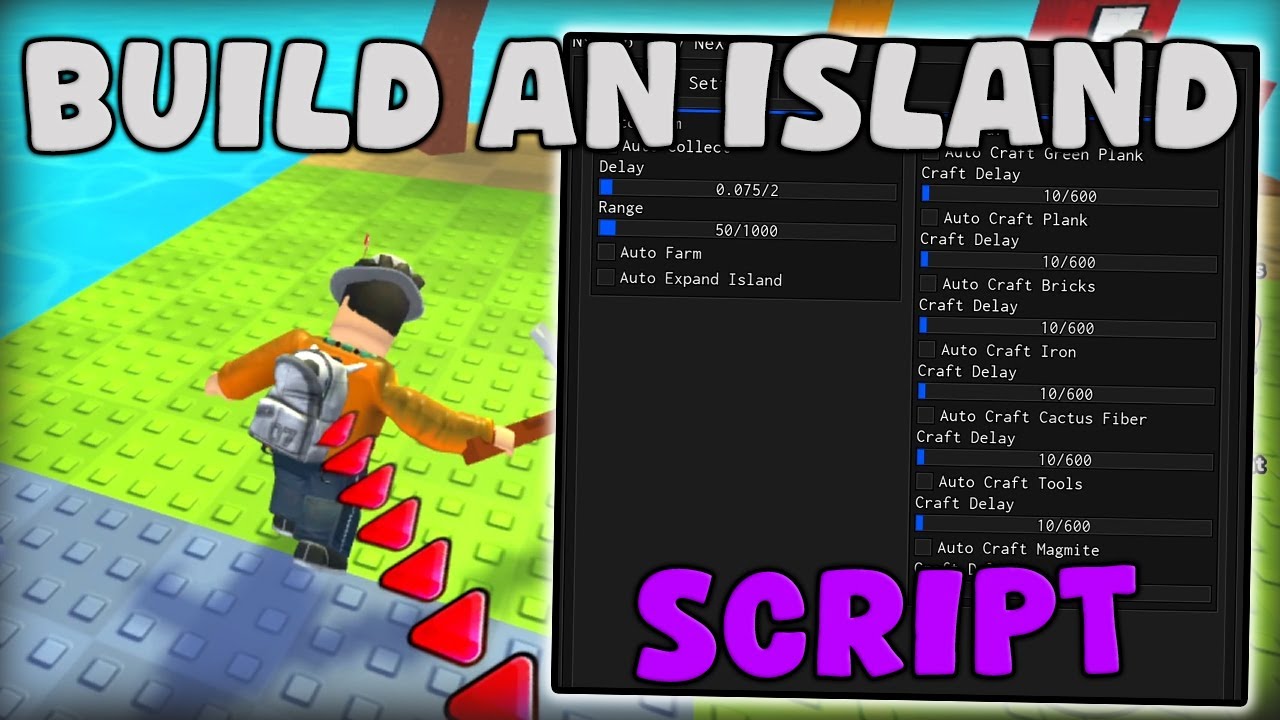 Roblox Build An Island Script Auto Farm & Auto Craft Pastebin 2025 ...