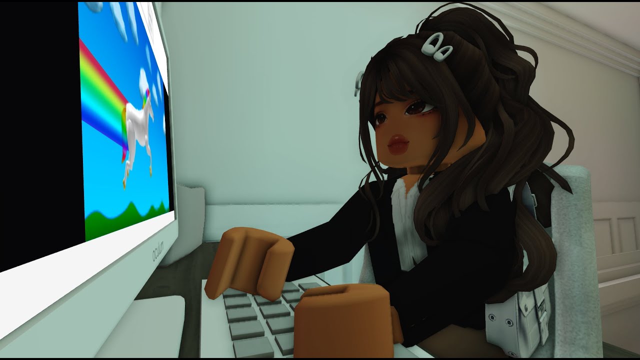 classical study music ♡ | study with me | roblox bloxburg rp ...