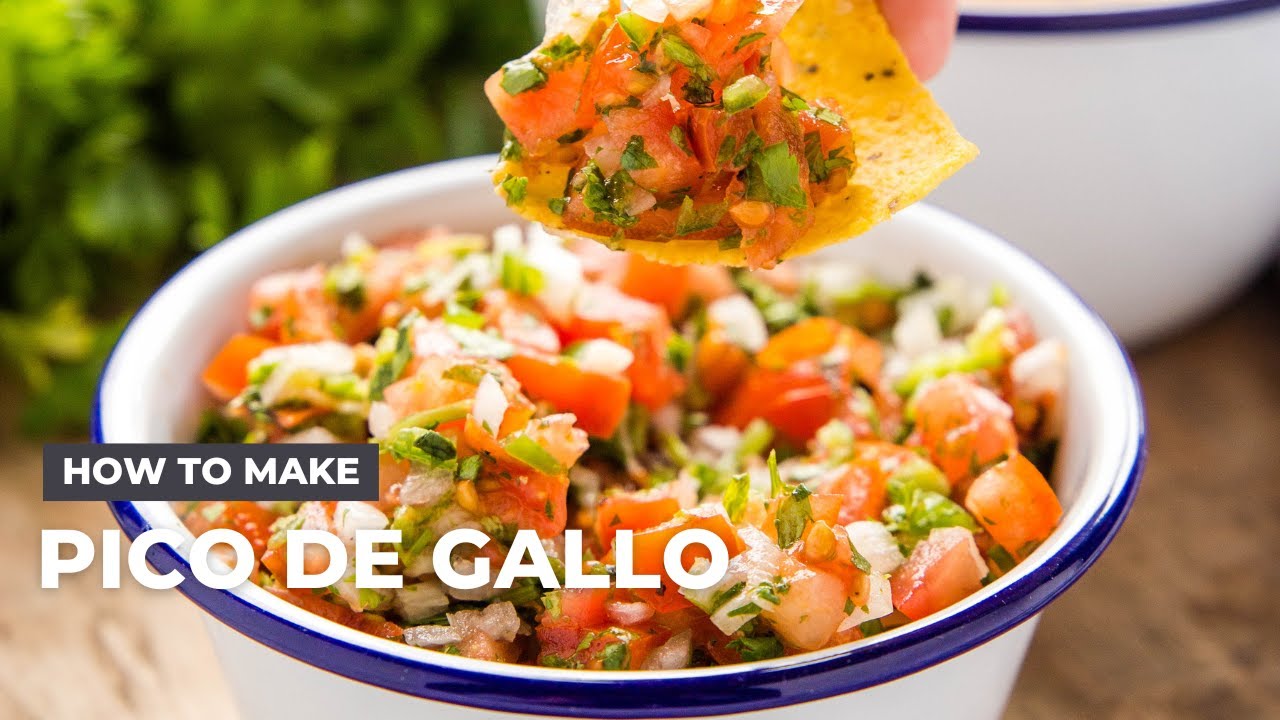 How to Make Pico de Gallo - YouTube