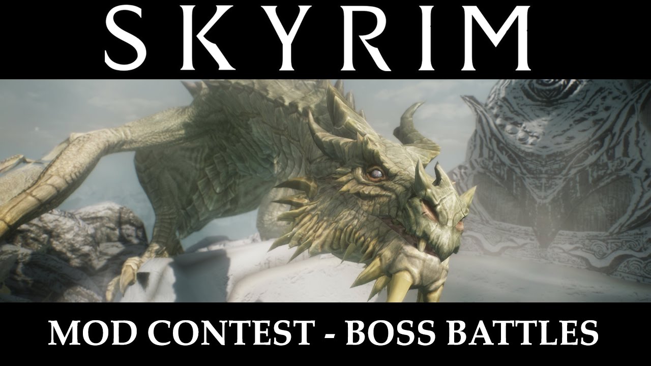 Skyrim Modding Contest - Boss Battles - YouTube