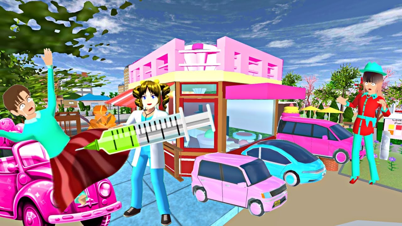 Yuta Di Sunat 7 Kali Gara Gara Mio Kumpulin Mobil Pink Biru-Sakura Hamil | Sakura School ...